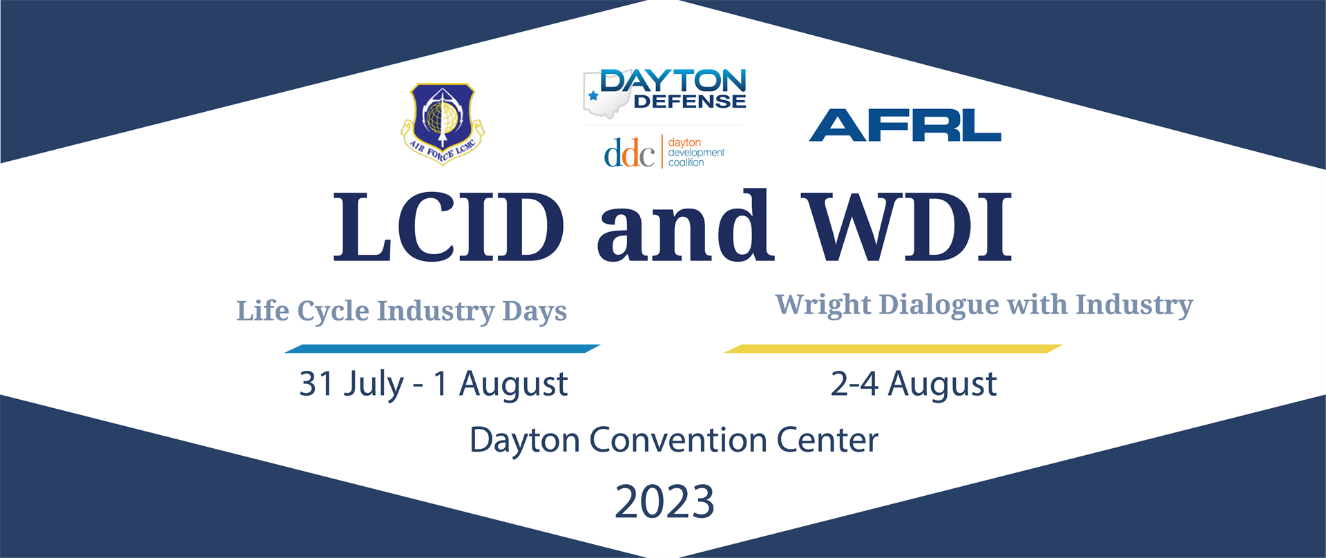 Save the Date: LCID & WDI 31 July - 4 August 2023 | Ohio Federal ...